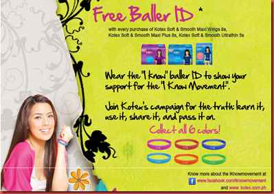 bits + treats: Free Baller ID From Kotex